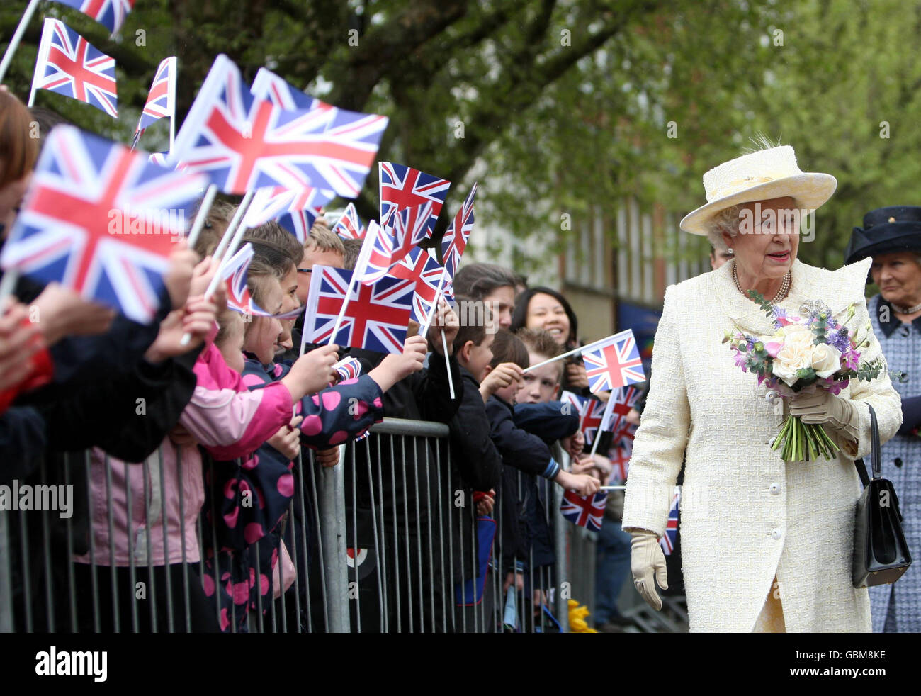 Queen Elizabeth II visits D-Day Museum Stock Photo - Alamy