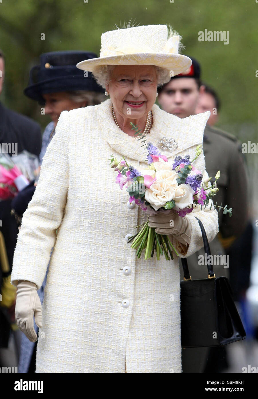 Queen Elizabeth II visits D-Day Museum Stock Photo - Alamy