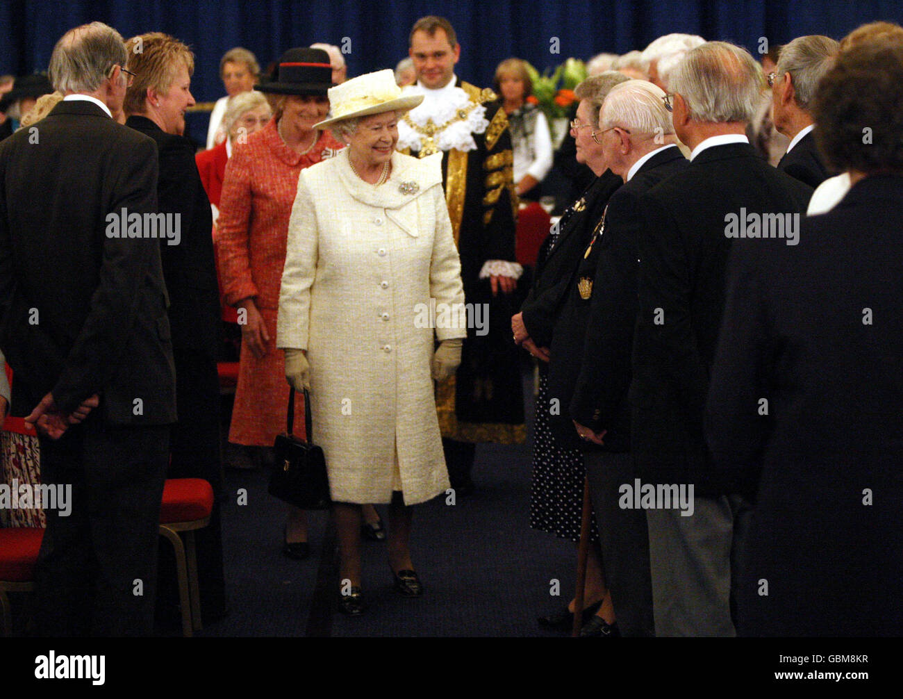 Queen Elizabeth II visits D-Day Museum Stock Photo - Alamy