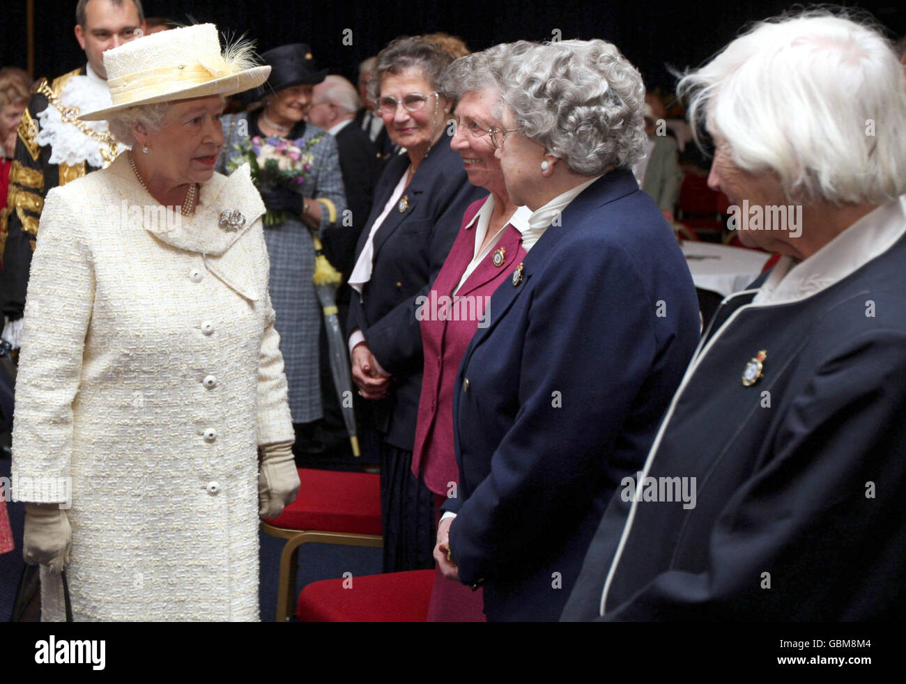 Queen Elizabeth II visits D-Day Museum Stock Photo - Alamy