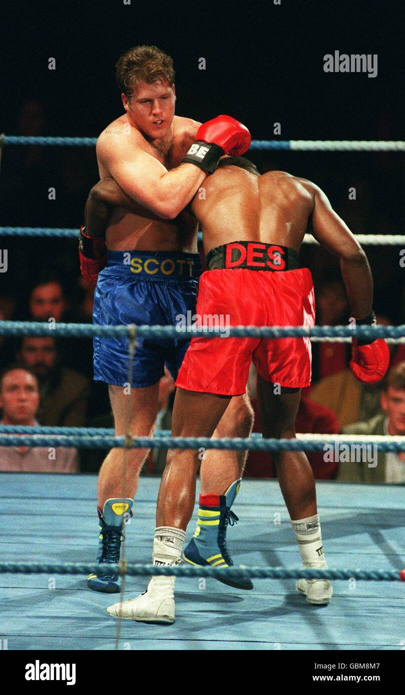 HEAVYWEIGHT BOXING. SCOTT WELCH, BRIGHTON Stock Photo - Alamy