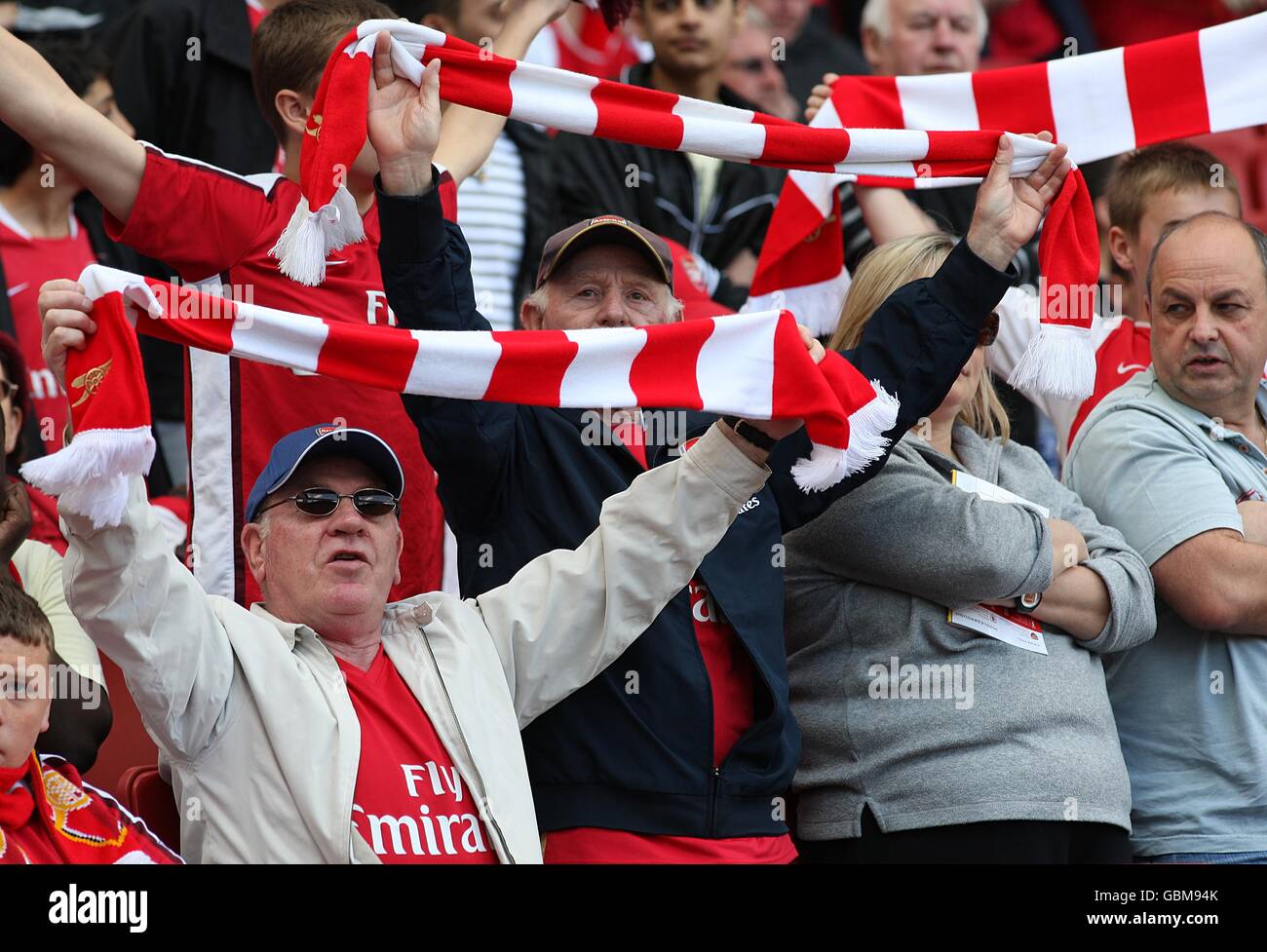Arsenal Fan At Stadium