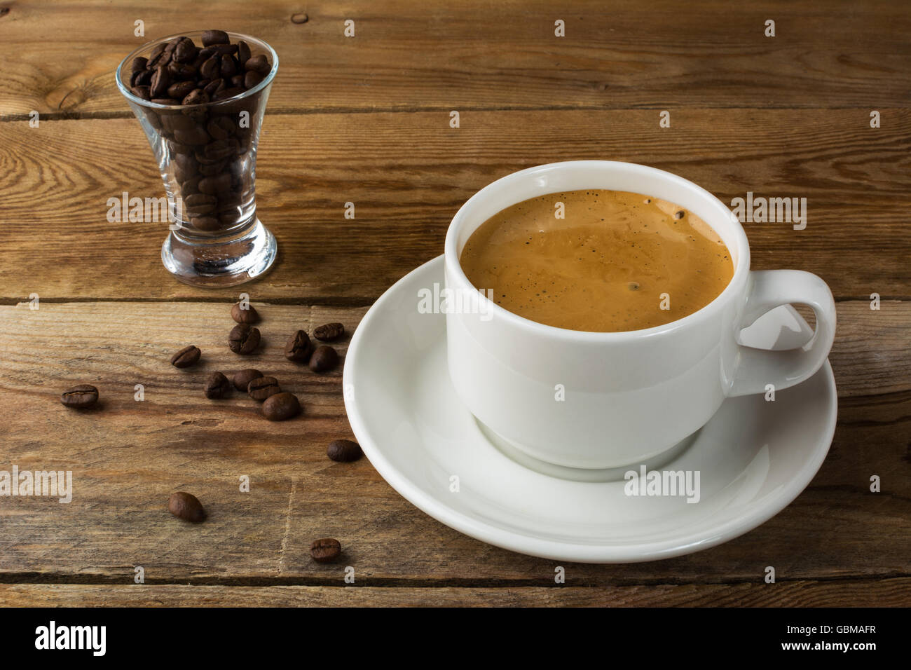 Chocolate and coffe beans on wooden plate hi-res stock photography and ...