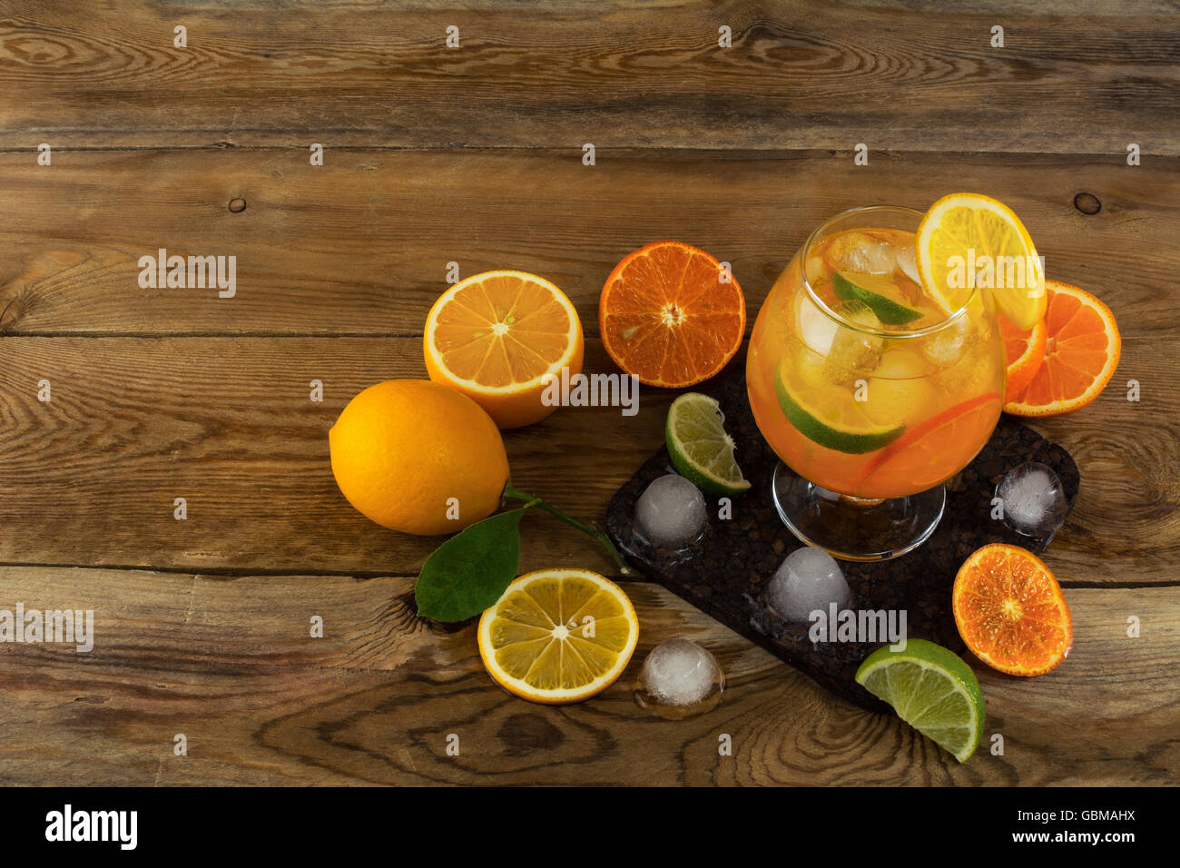 Top view juice fruit hi-res stock photography and images - Alamy