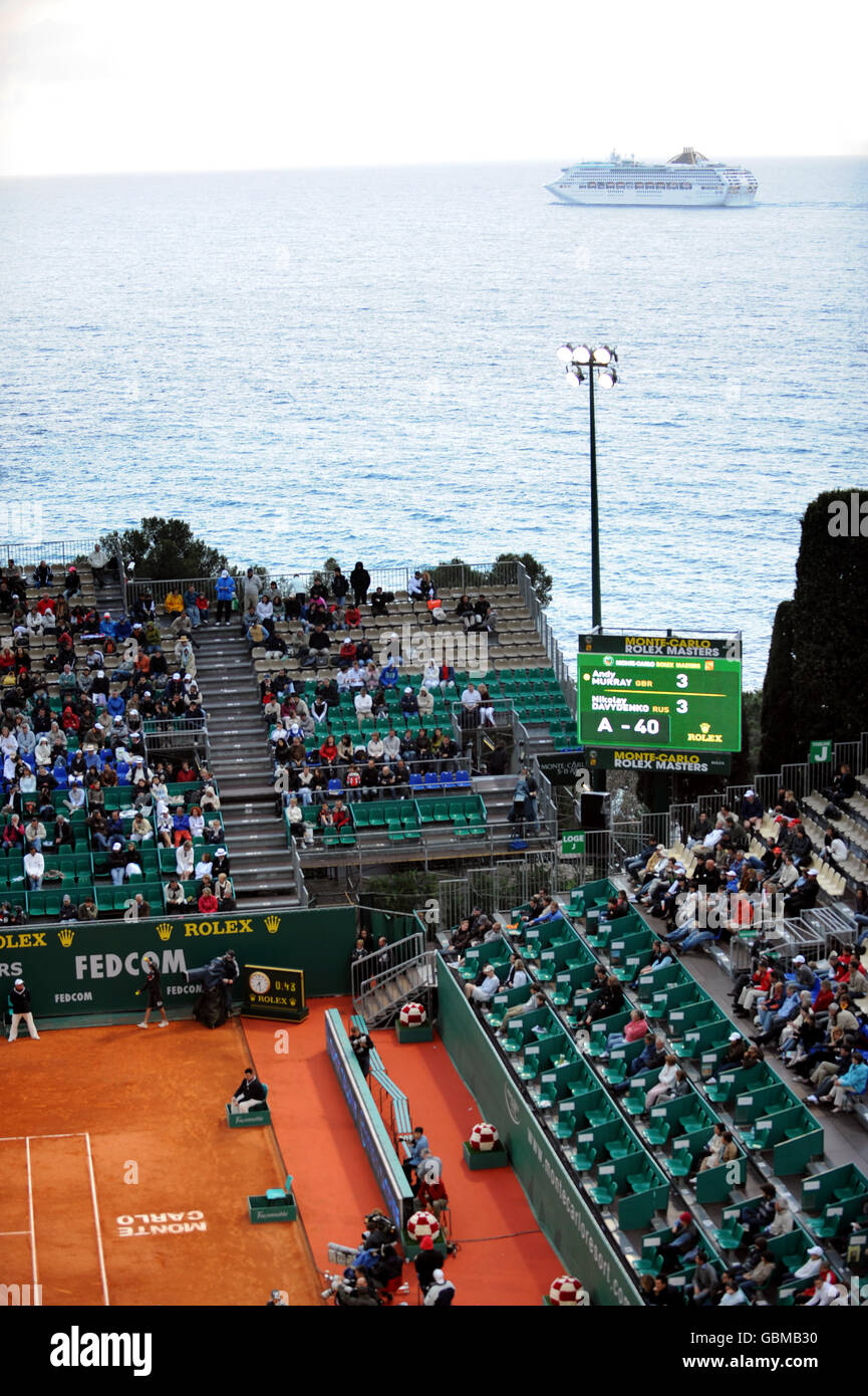 Tennis - ATP World Tour Masters - Monte-Carlo Stock Photo - Alamy