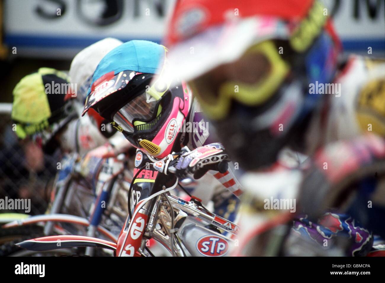 Speedway riders hi-res stock photography and images - Alamy