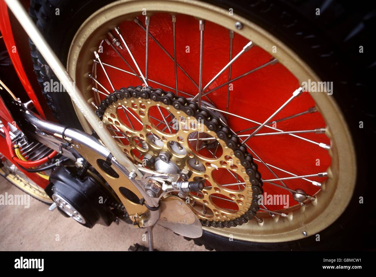Speedway Bike Rear Wheel High Resolution Stock Photography and Images ...