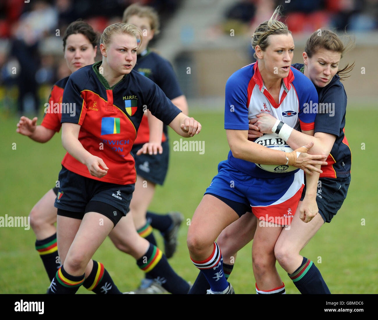 Murryfield Wanderers Laura Steven during the Plate Finals Stock Photo ...