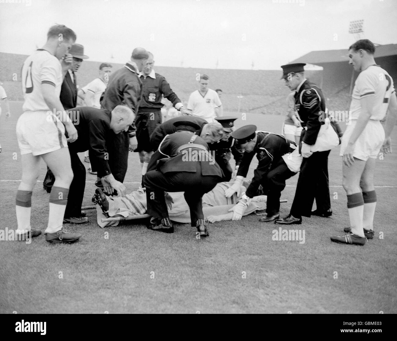 Injured manchester united goalkeeper ray wood hi-res stock photography ...