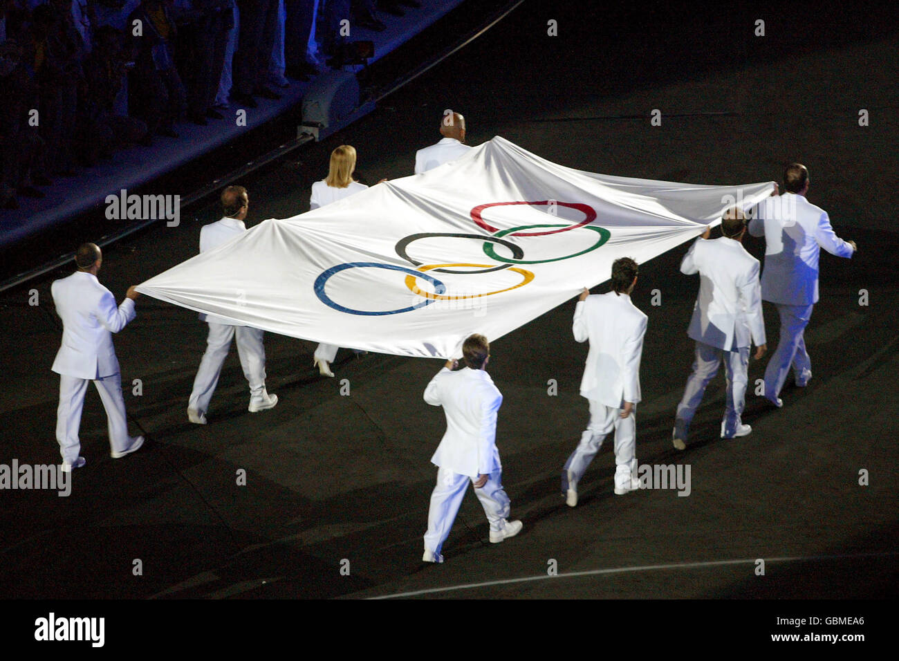 Athens Olympic Games 2004 - Opening Ceremony Stock Photo - Alamy