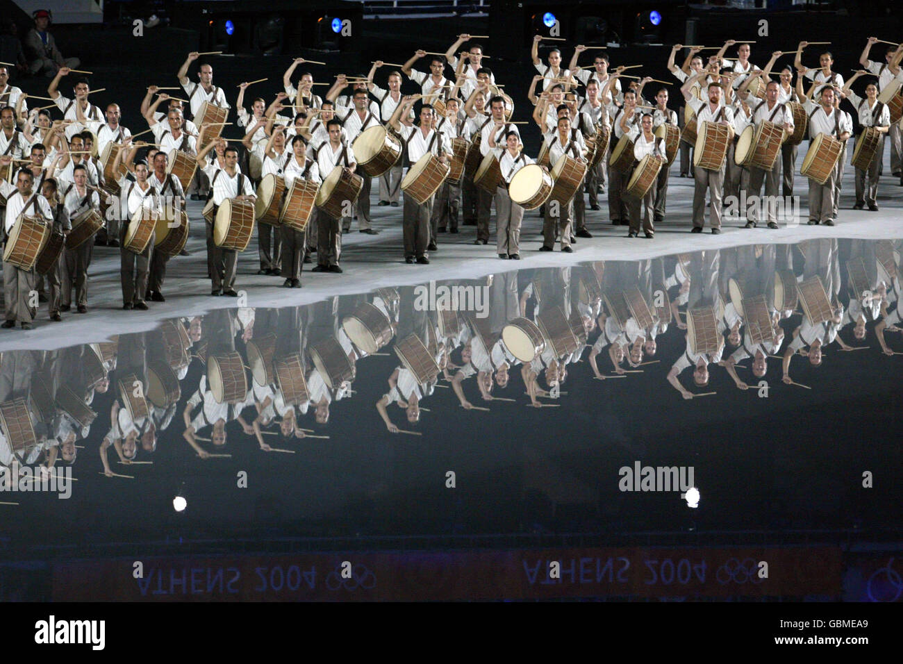 Athens Olympic Games 2004 - Opening Ceremony Stock Photo - Alamy