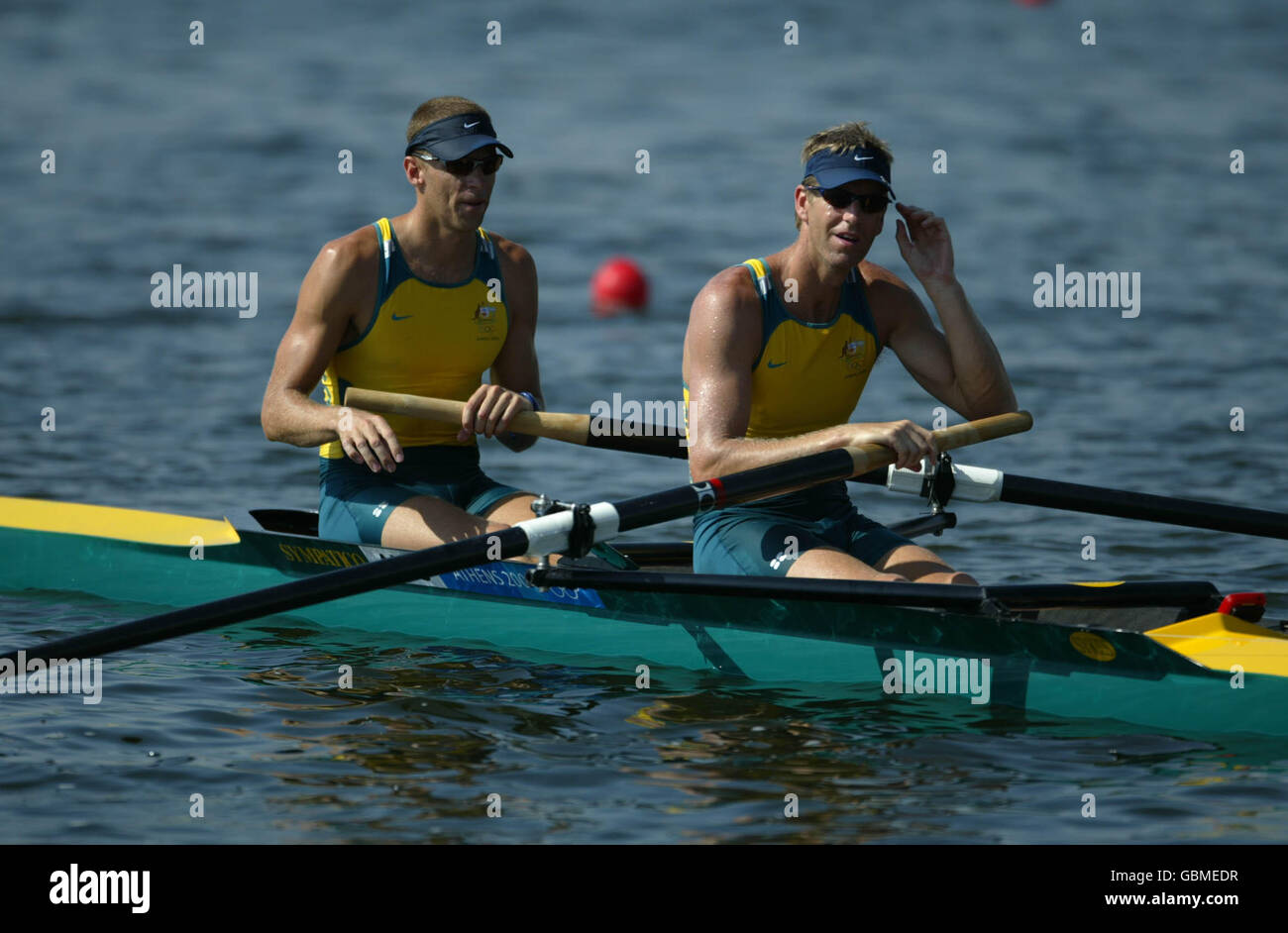 Rowing - Athens Olympic Games 2004 - Men's Pairs. Australia's James ...