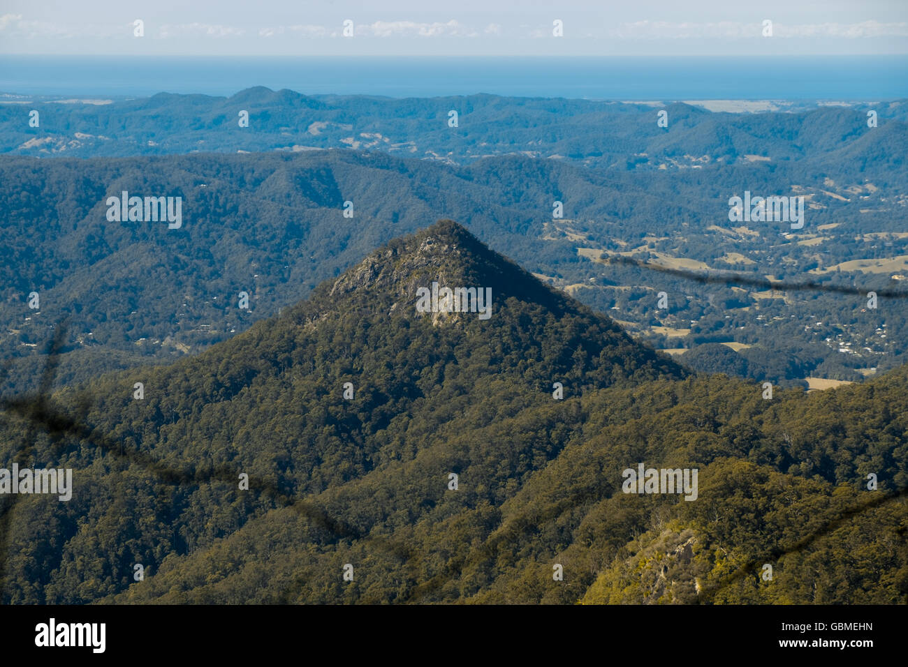 Mount Warning Peak Stock Photo - Alamy
