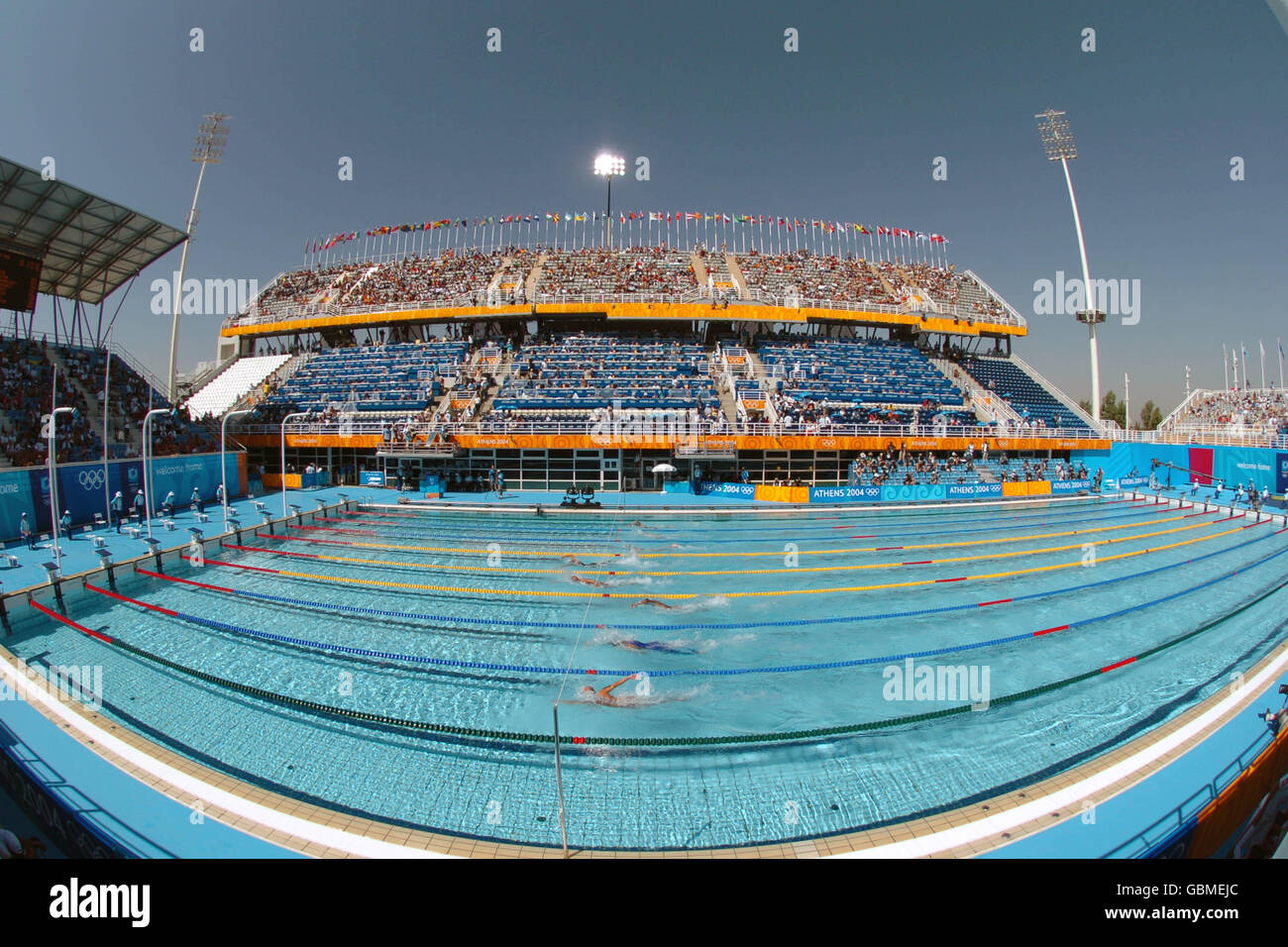 Athens olympic aquatic centre hi-res stock photography and images - Alamy