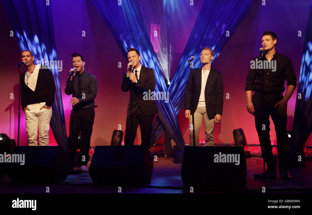 Singer with boy band boyzone hi-res stock photography and images - Alamy