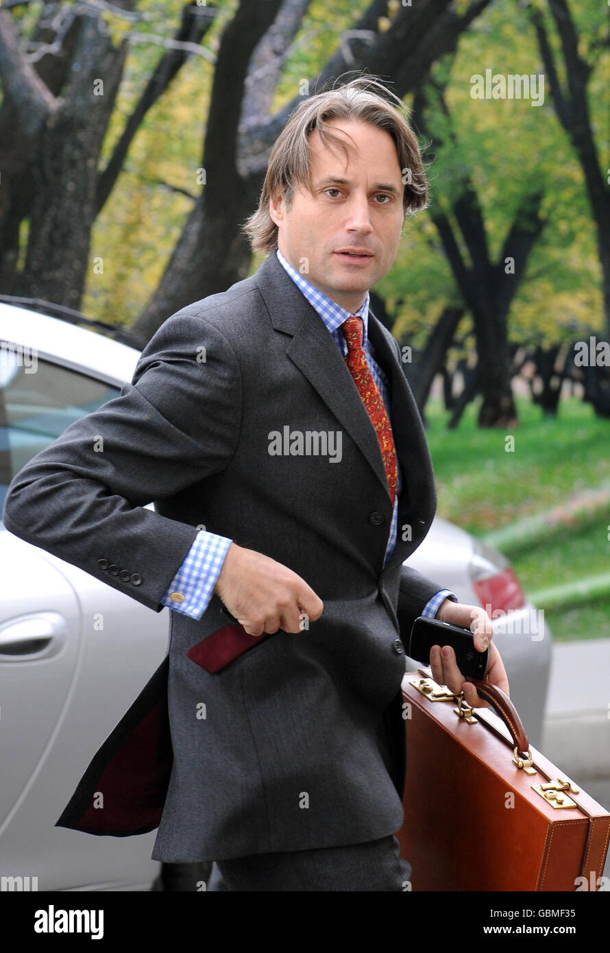 Adam Parr from Williams arrives for the Formula One Teams' Association ...