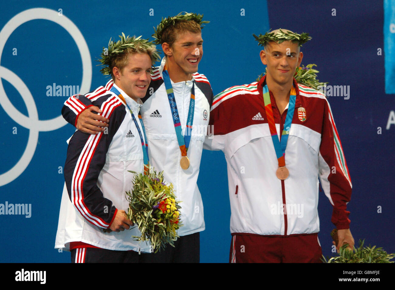 Swimming - Athens Olympic Games 2004 - Men's 400m Individual Medley ...