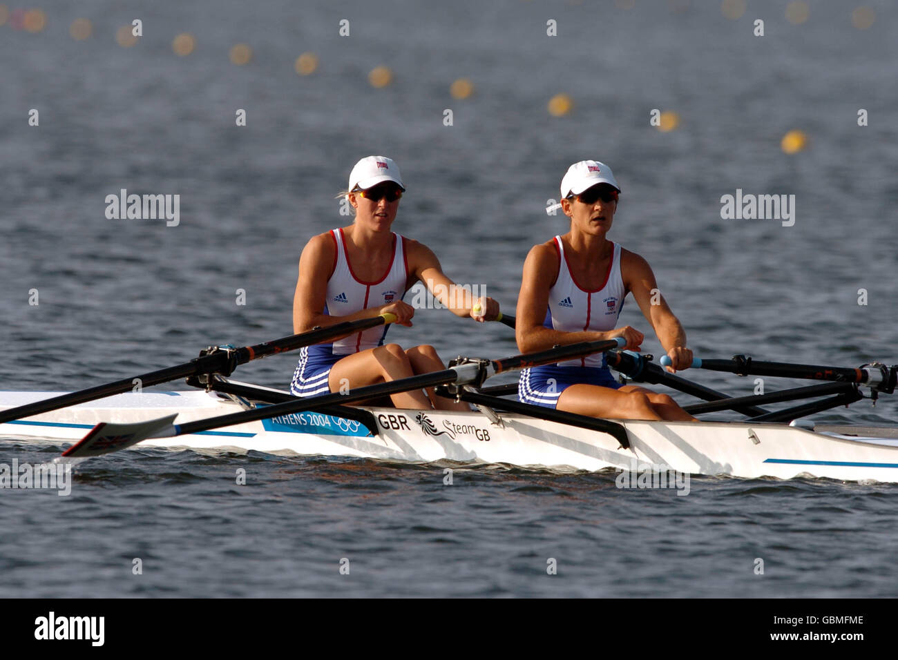 Rowing olympic games 2004 lightweight double sculls heat three hi-res ...