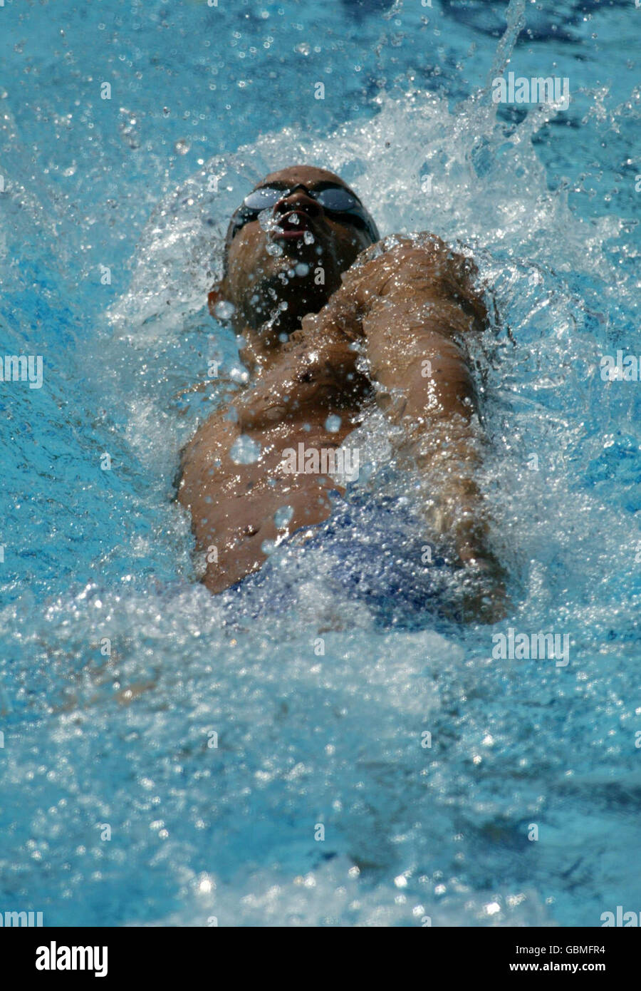 Mens 100m backstroke heat hi-res stock photography and images - Alamy