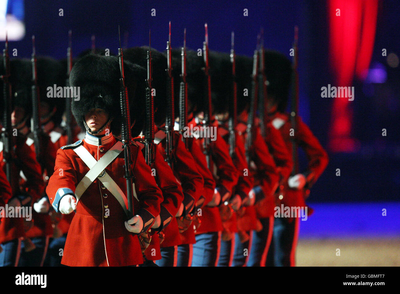 The Life guards from Denmark perform at the Windsor Castle Royal Tattoo ...