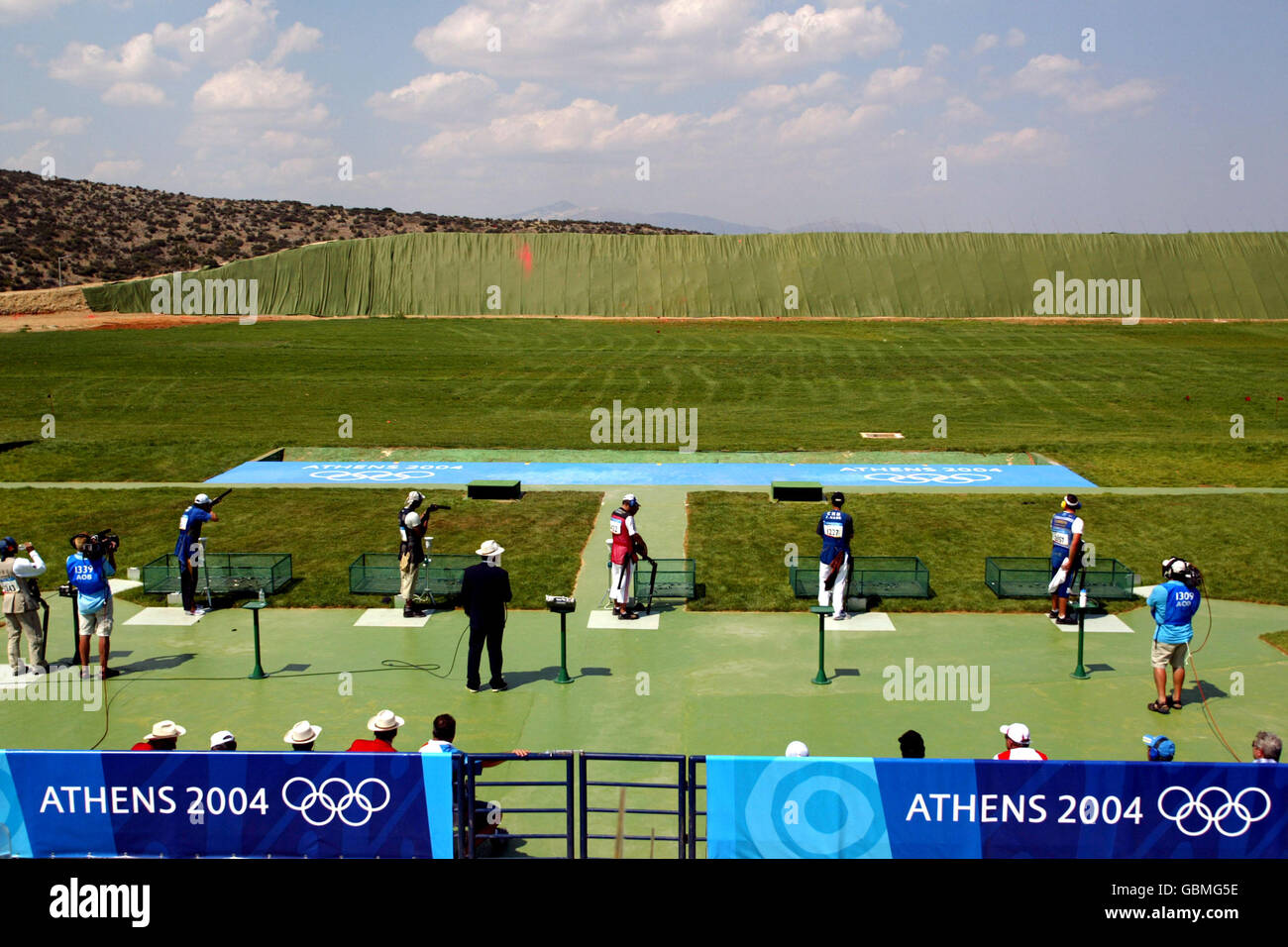 Trap final at the olympic games hi-res stock photography and images - Alamy