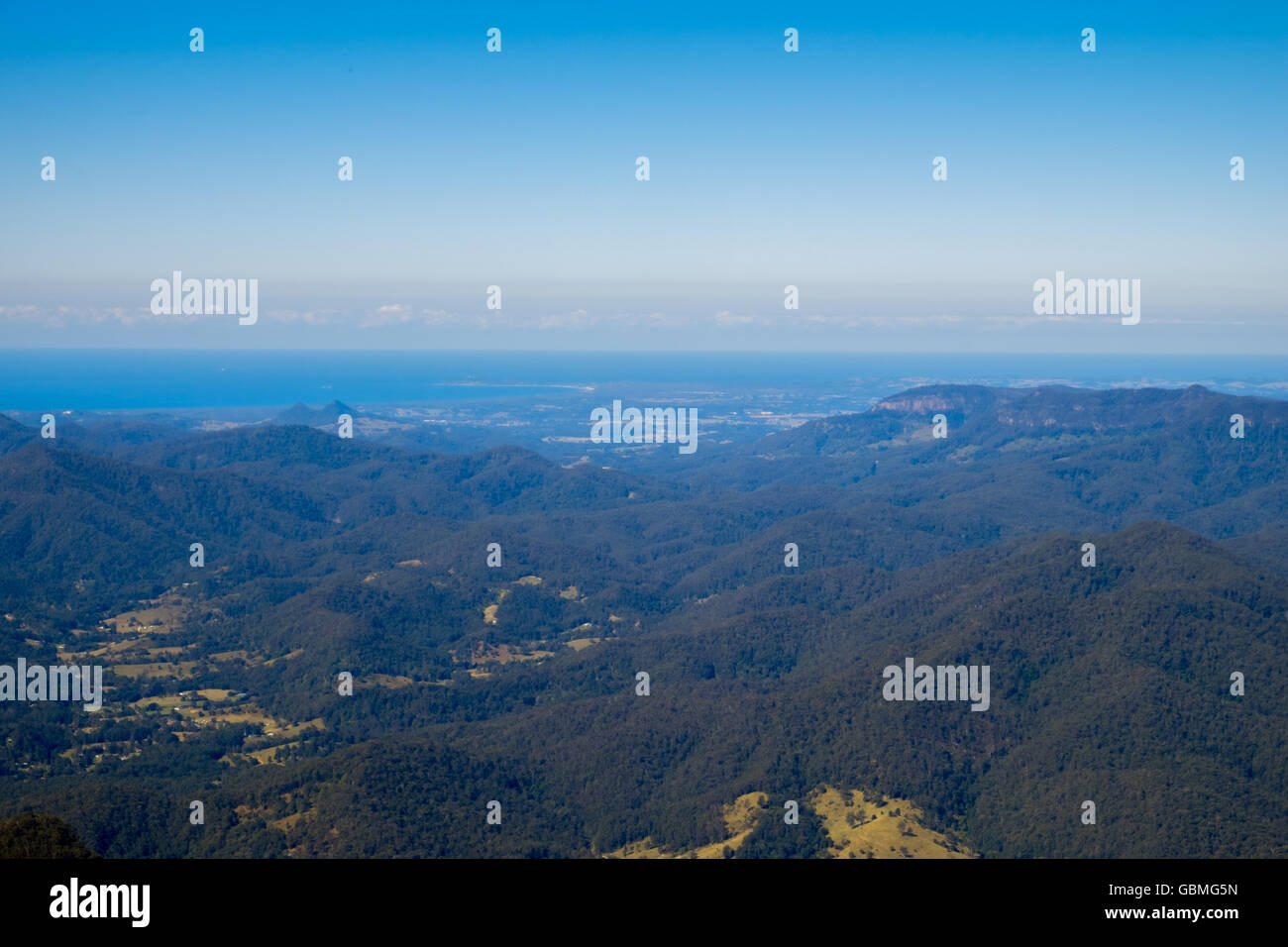 Mount Warning Peak Stock Photo - Alamy