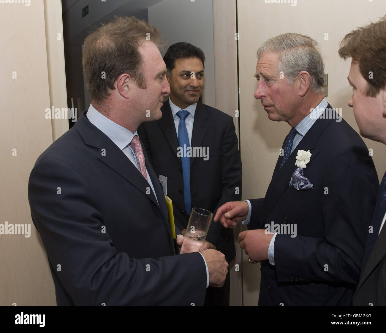 The Prince of Wales speaks with James Harding, Editor of The Times ...