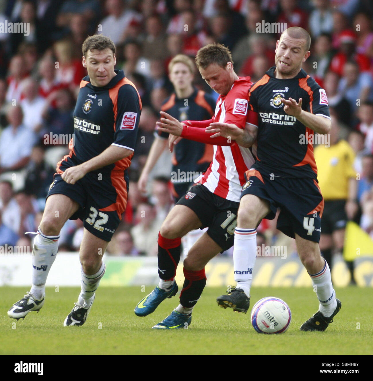 Soccer coca cola football league two brentford luton town griffin park ...