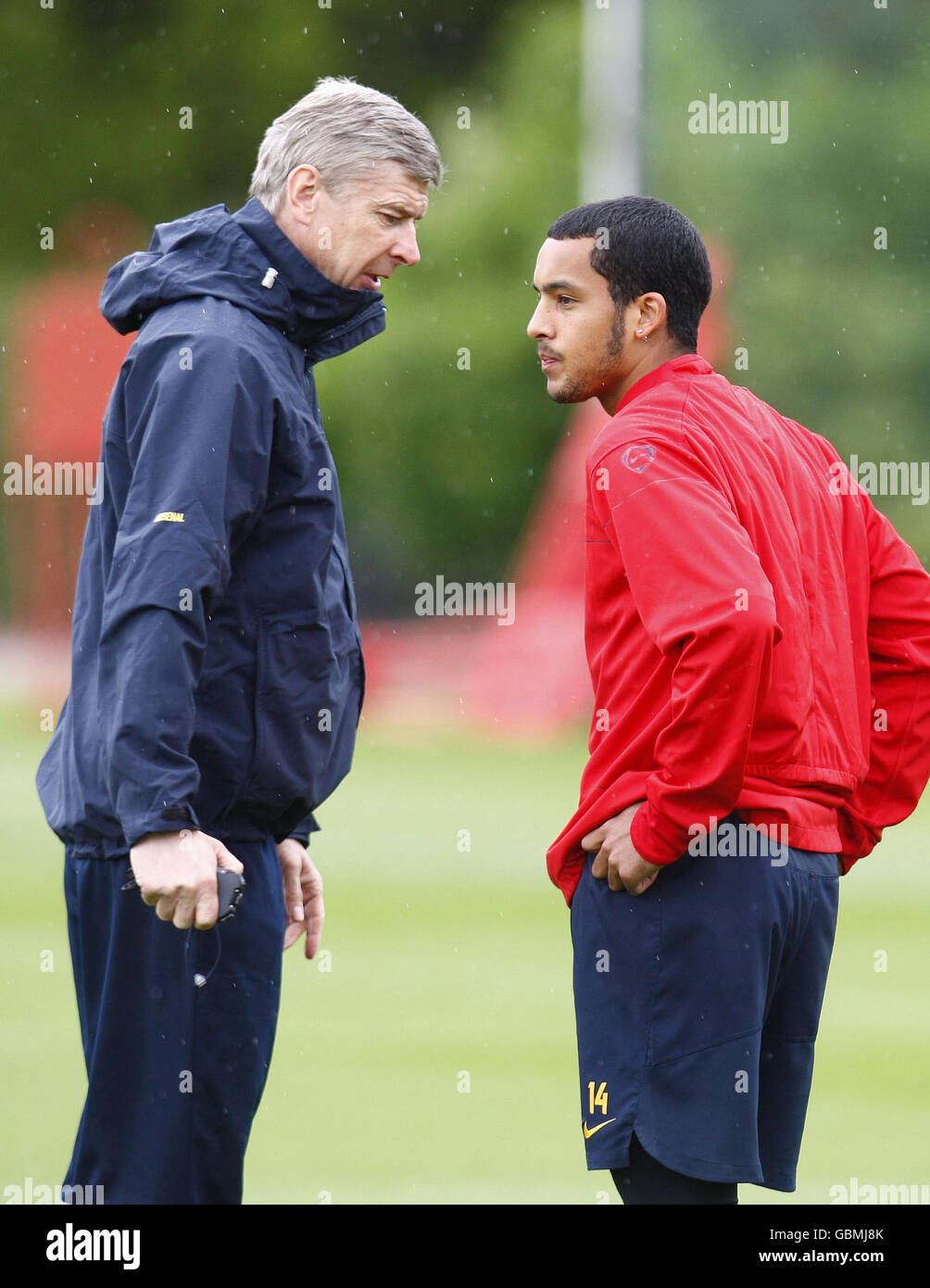 Soccer - Arsenal Training Session - London Colney. Arsenal manager ...