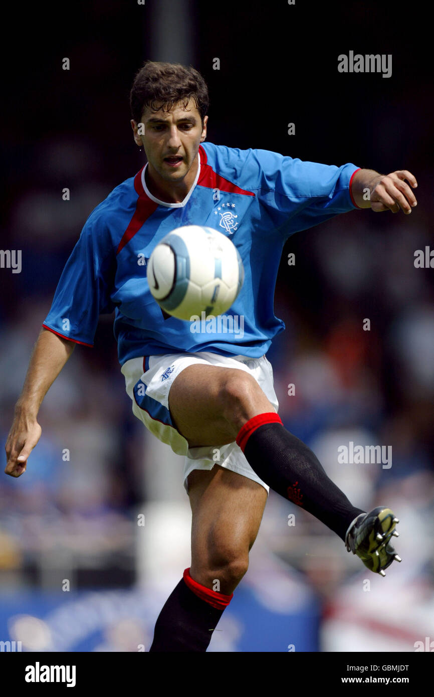 Soccer - Friendly - Fulham v Rangers. Zurab Khizanishvili, Rangers ...