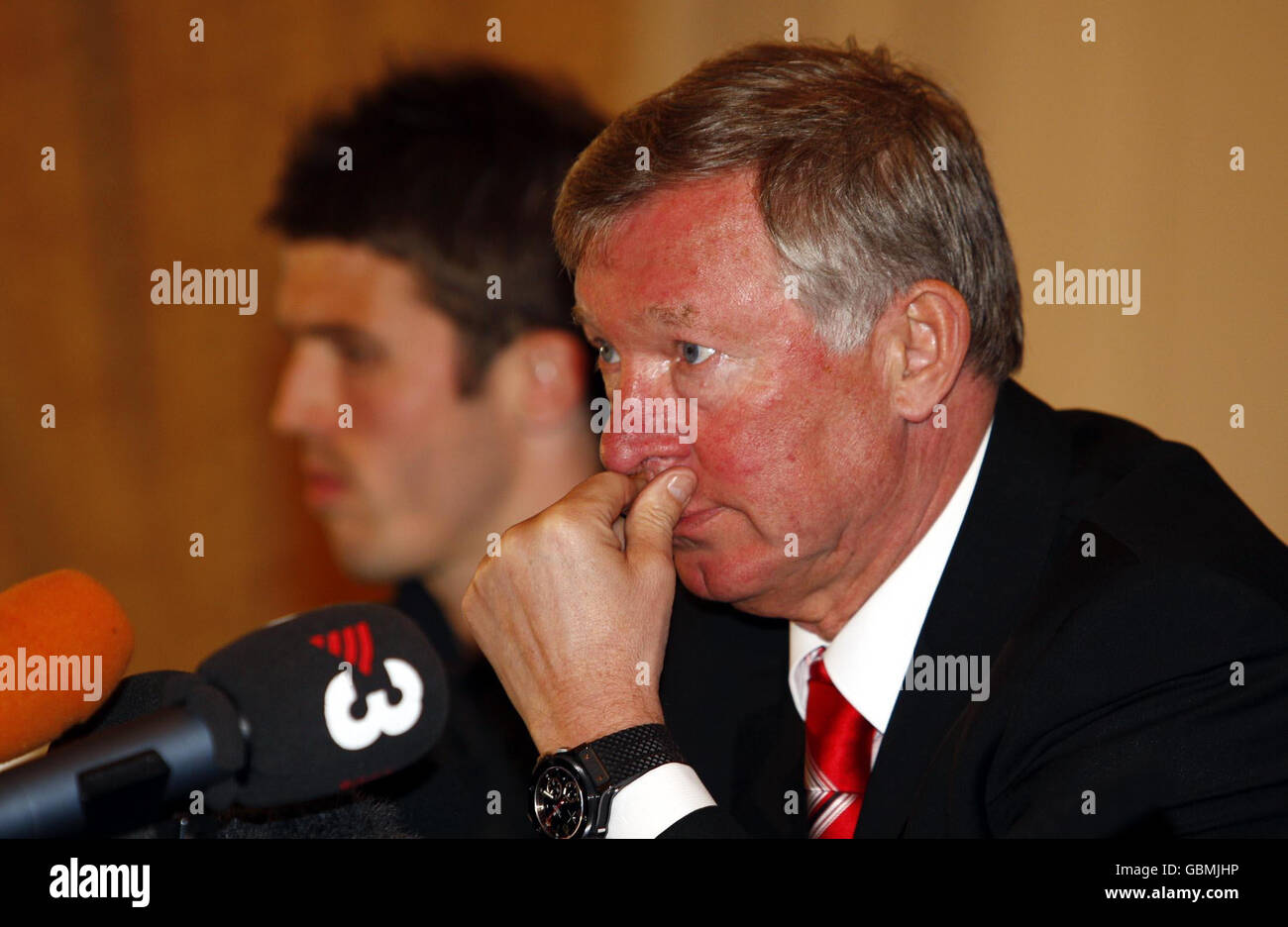 Football soccer headshot press conference media head shot portrait hi ...