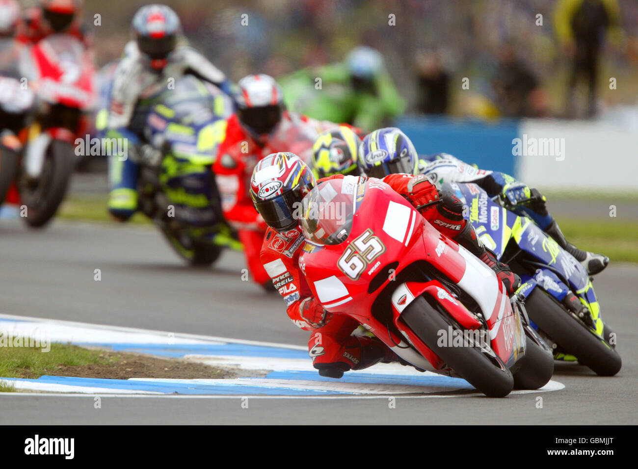 Motorcycling - British Grand Prix - Moto GP - Race Stock Photo - Alamy