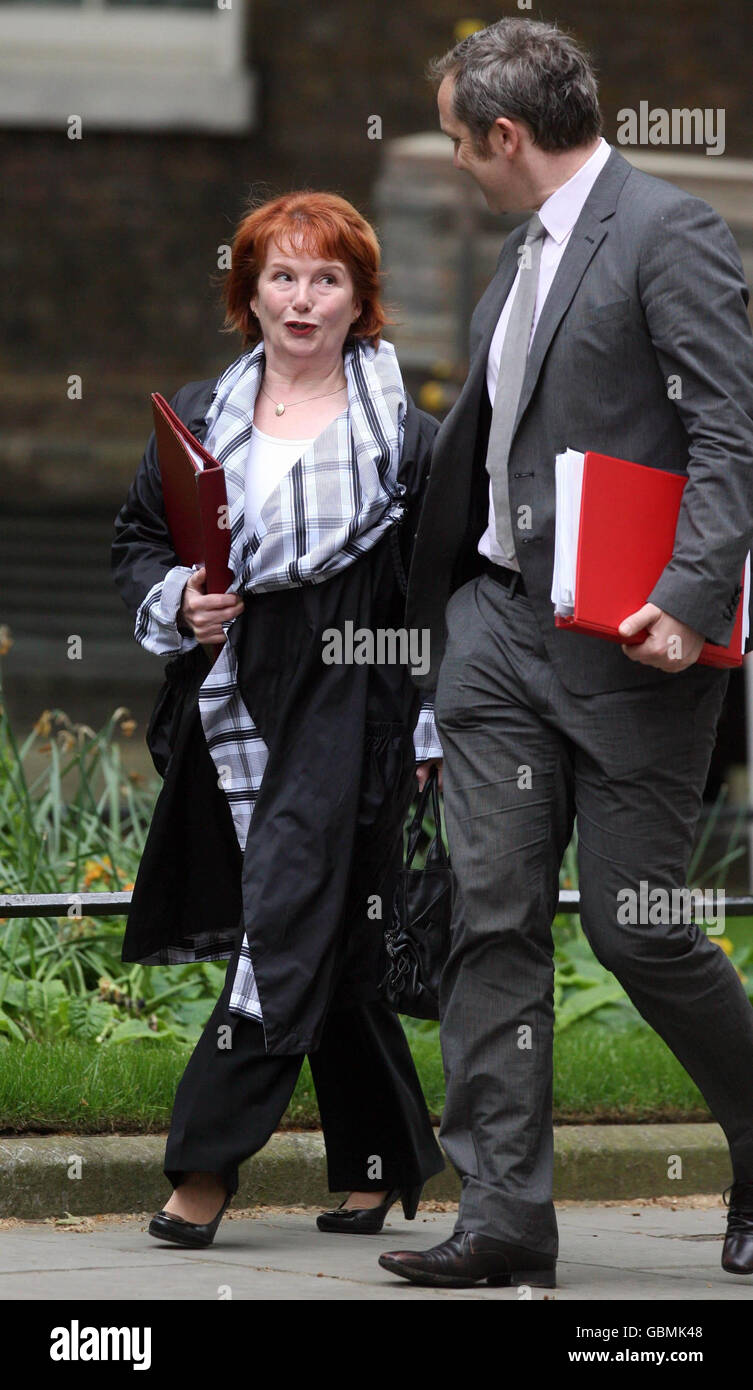 Communities Secretary Hazel Blears (with Pensions Secretary James ...