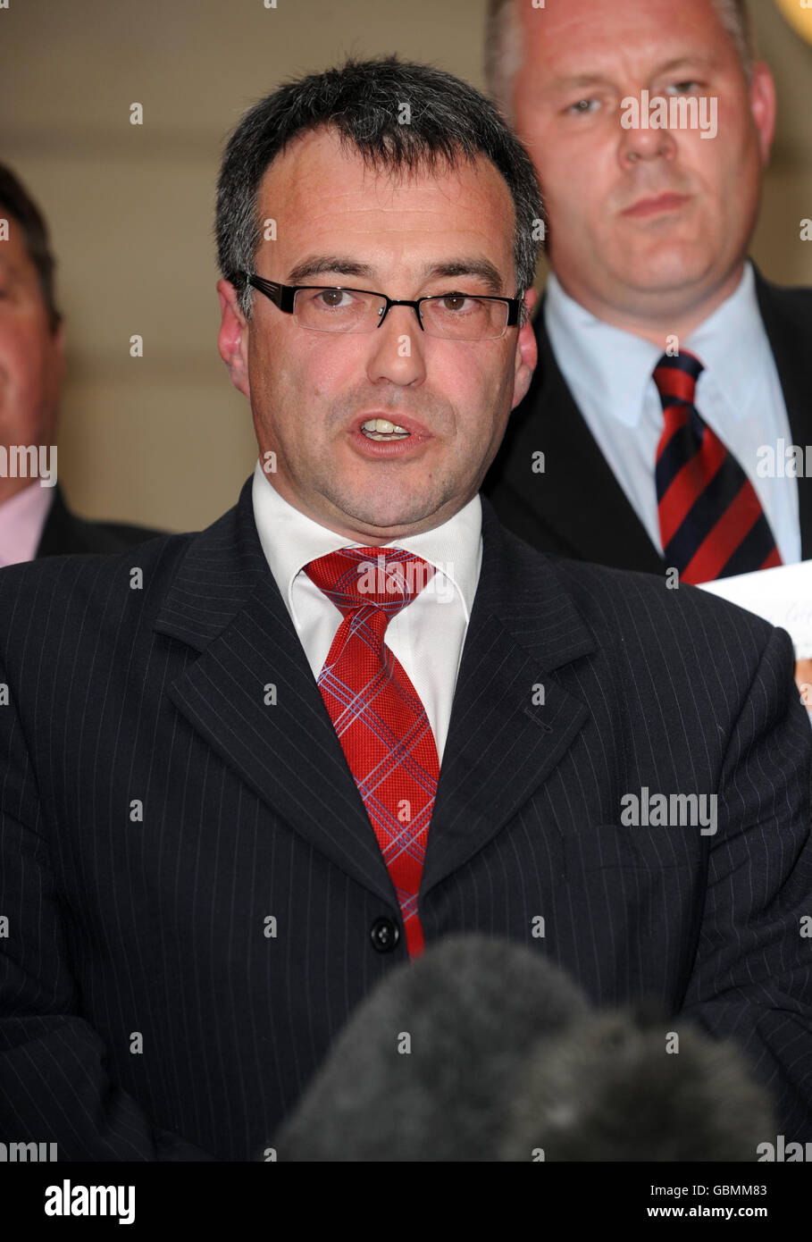 Minister of State for Borders and Immigration, Phil Woolas during a ...