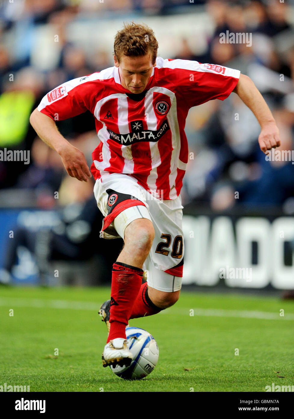 Sheffield uniteds brian howard during the coca cola championship hi-res ...