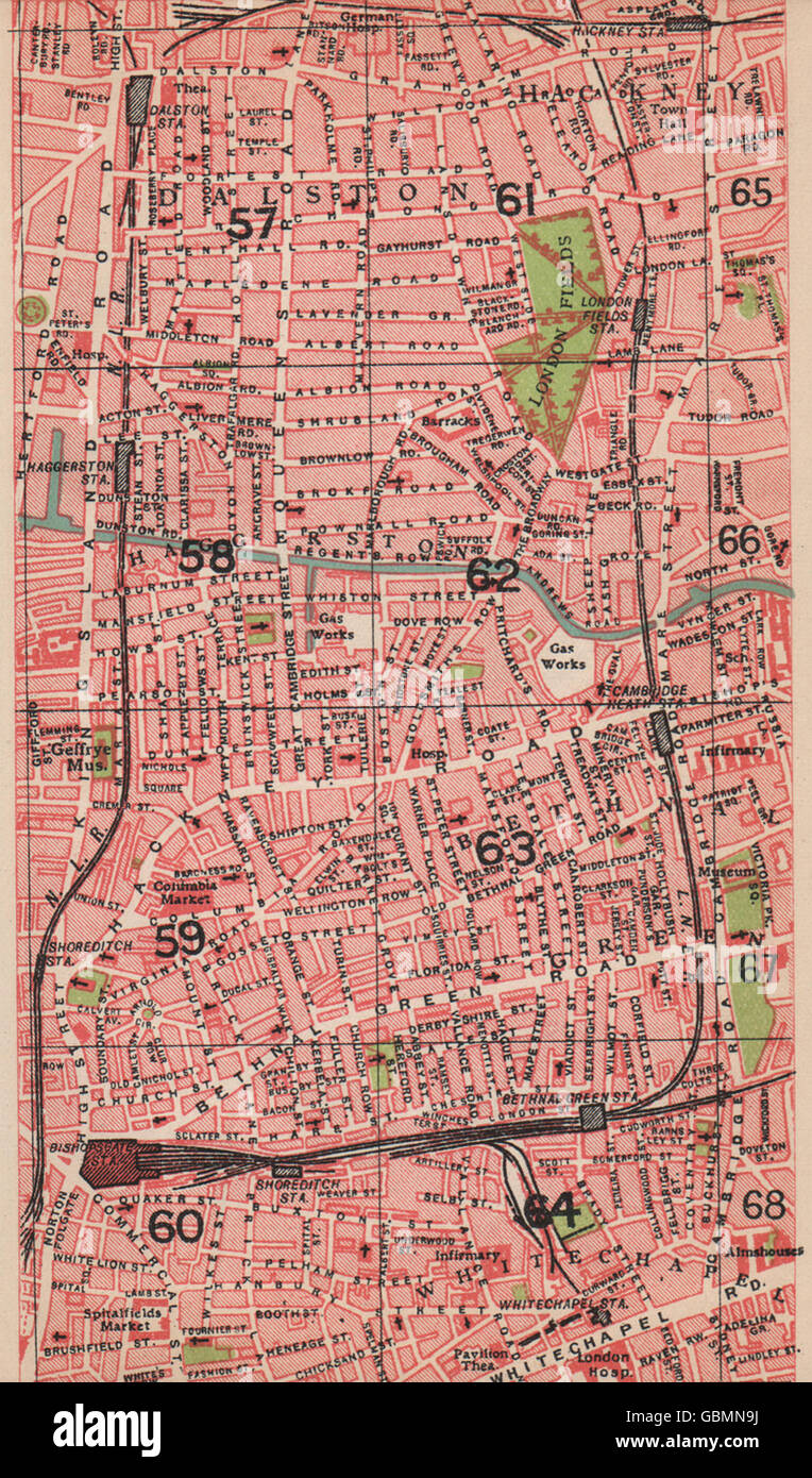 LONDON E. Dalston Whitechapel Haggerston Bethnal Green London Fields ...