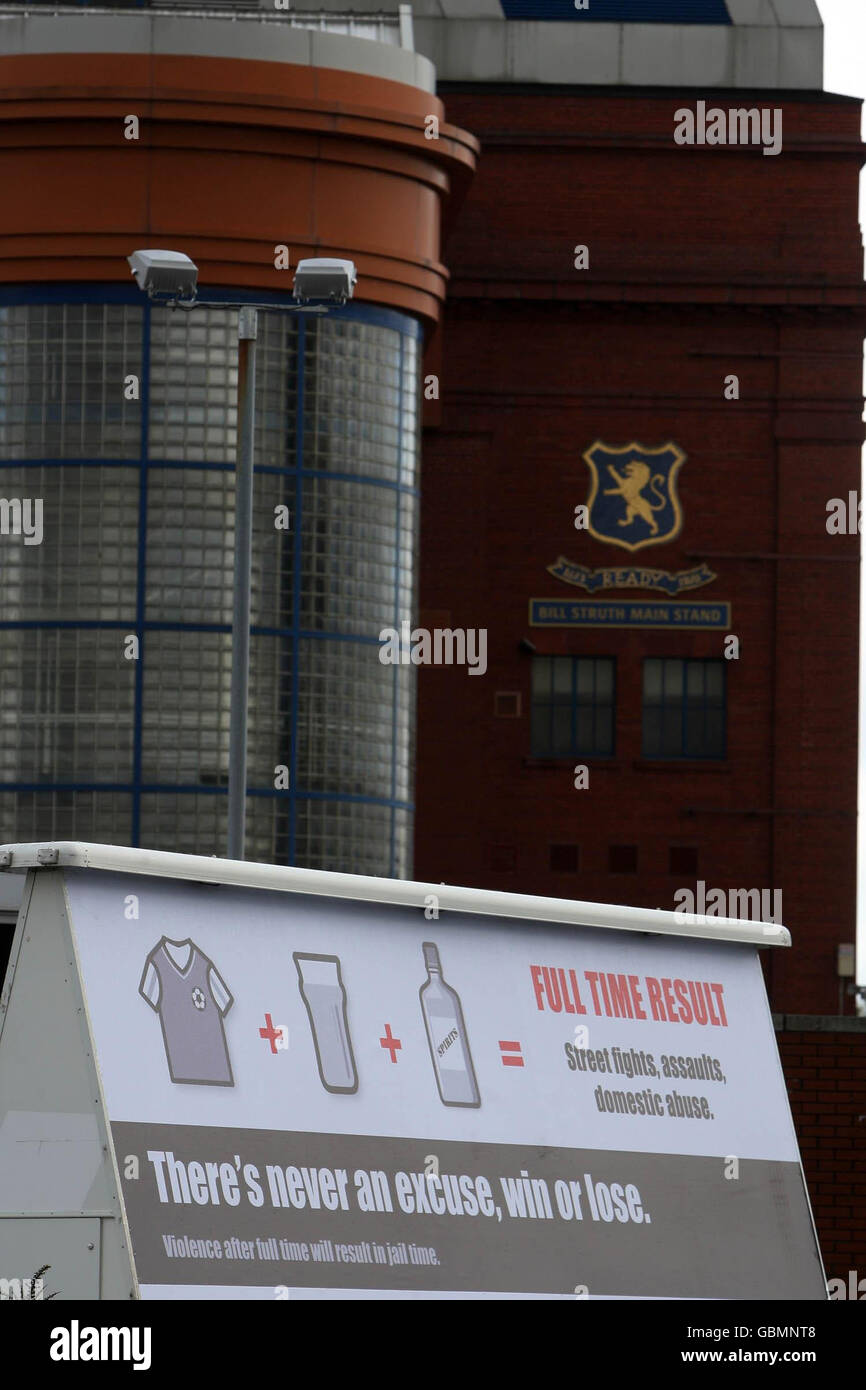 Strathclyde Police try to combat violence following the Clydesdale Bank ...