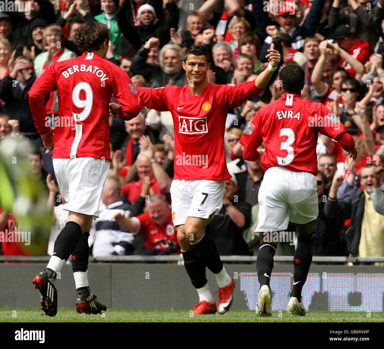 Manchester uniteds cristiano ronaldo his sides goal of the game hi-res ...