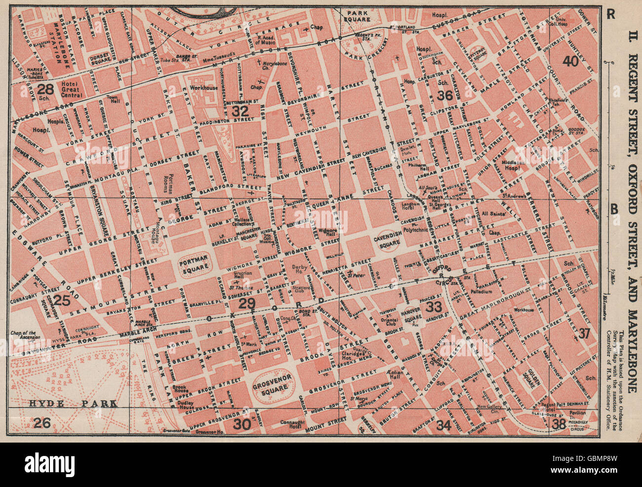 MARYLEBONE. Regent Street Oxford Street Mayfair Soho Fitzrovia. Vintage ...