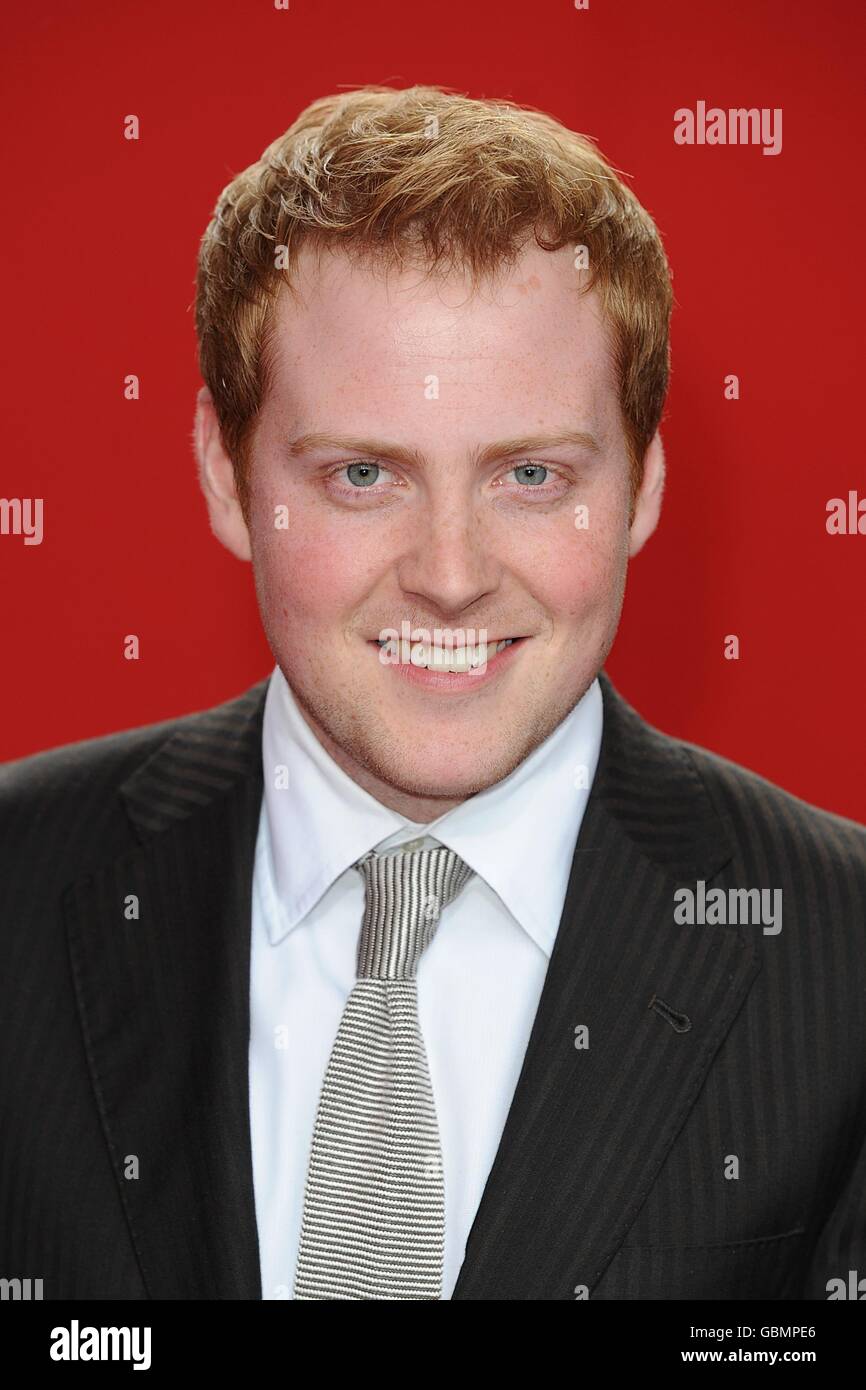 Charlie Clements arriving for the 2009 British Soap Awards at the BBC ...