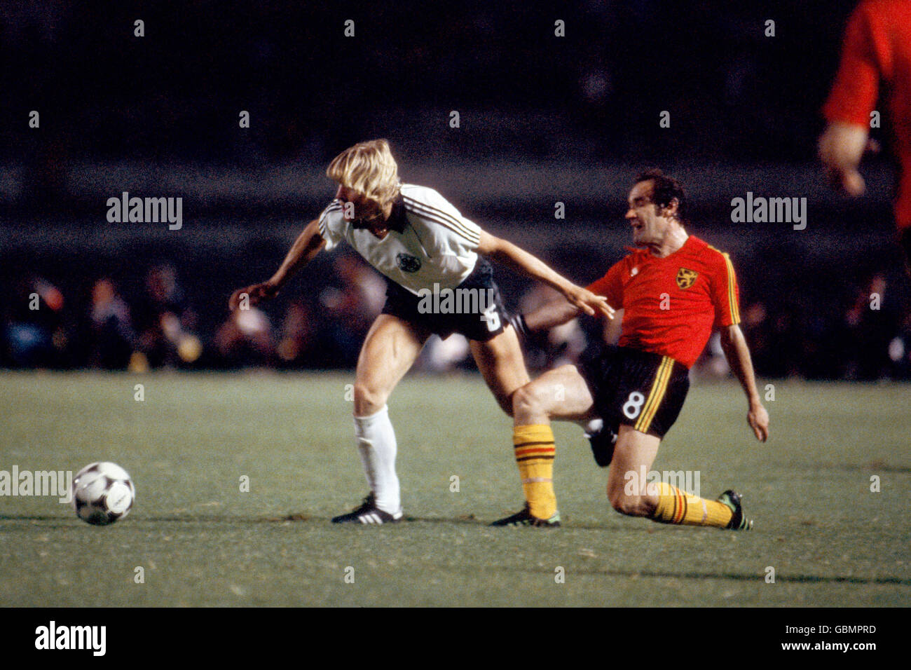 Soccer european championships 1980 final west germany v belgium hi-res ...
