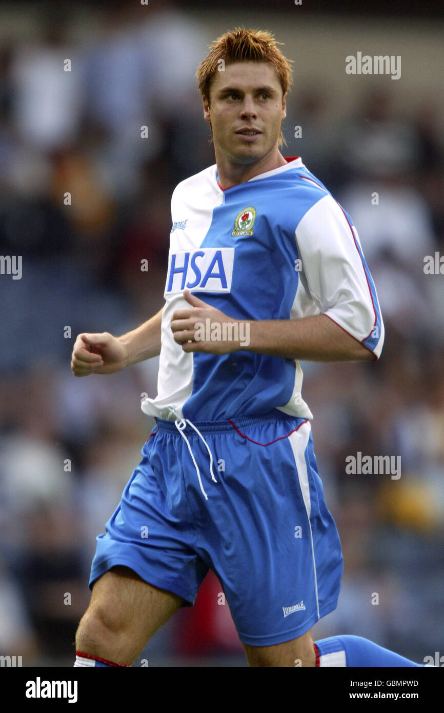 Soccer - Friendly - Blackburn Rovers v Sporting Lisbon. Garry Flitcroft ...