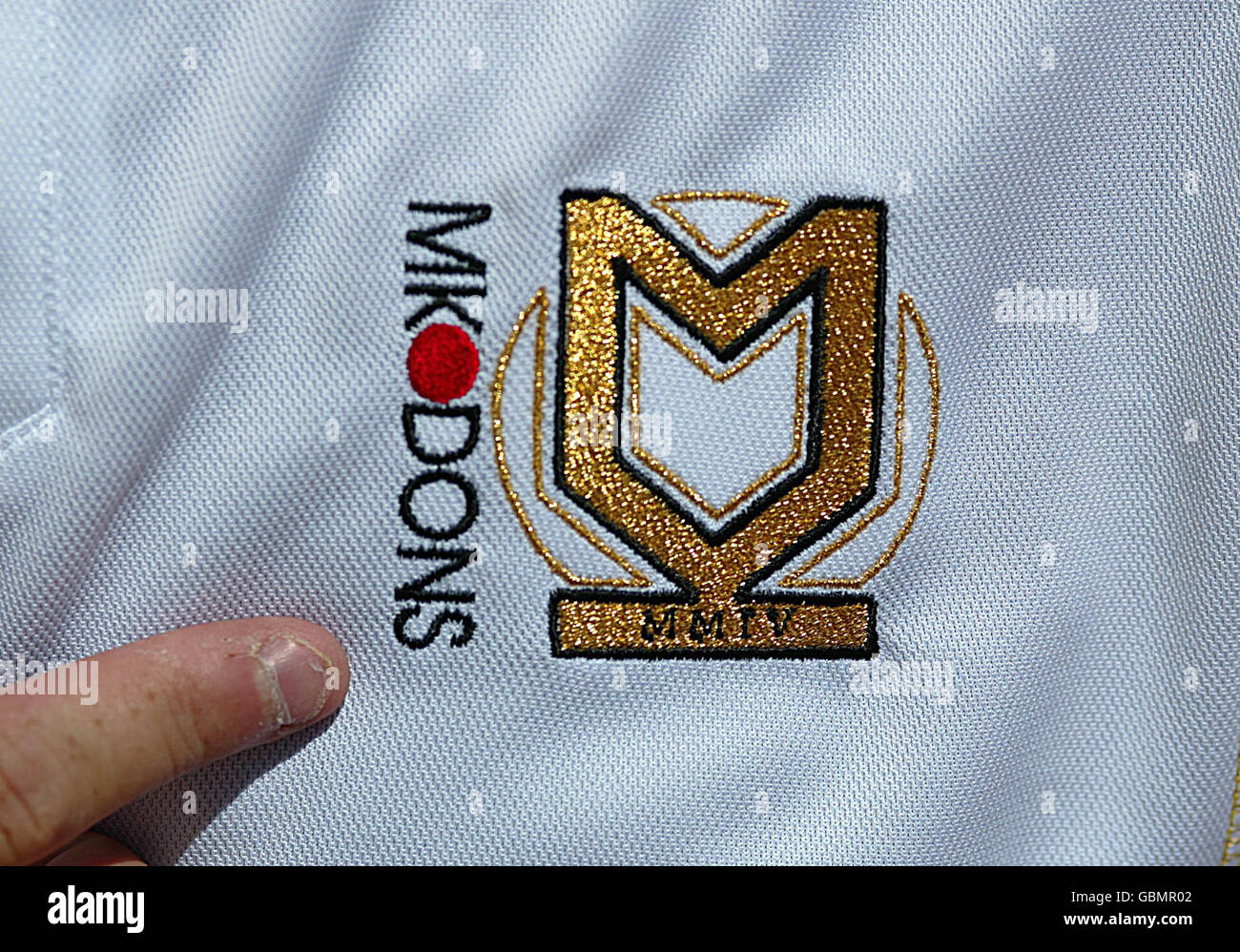 The new milton keynes dons logo hi-res stock photography and images - Alamy