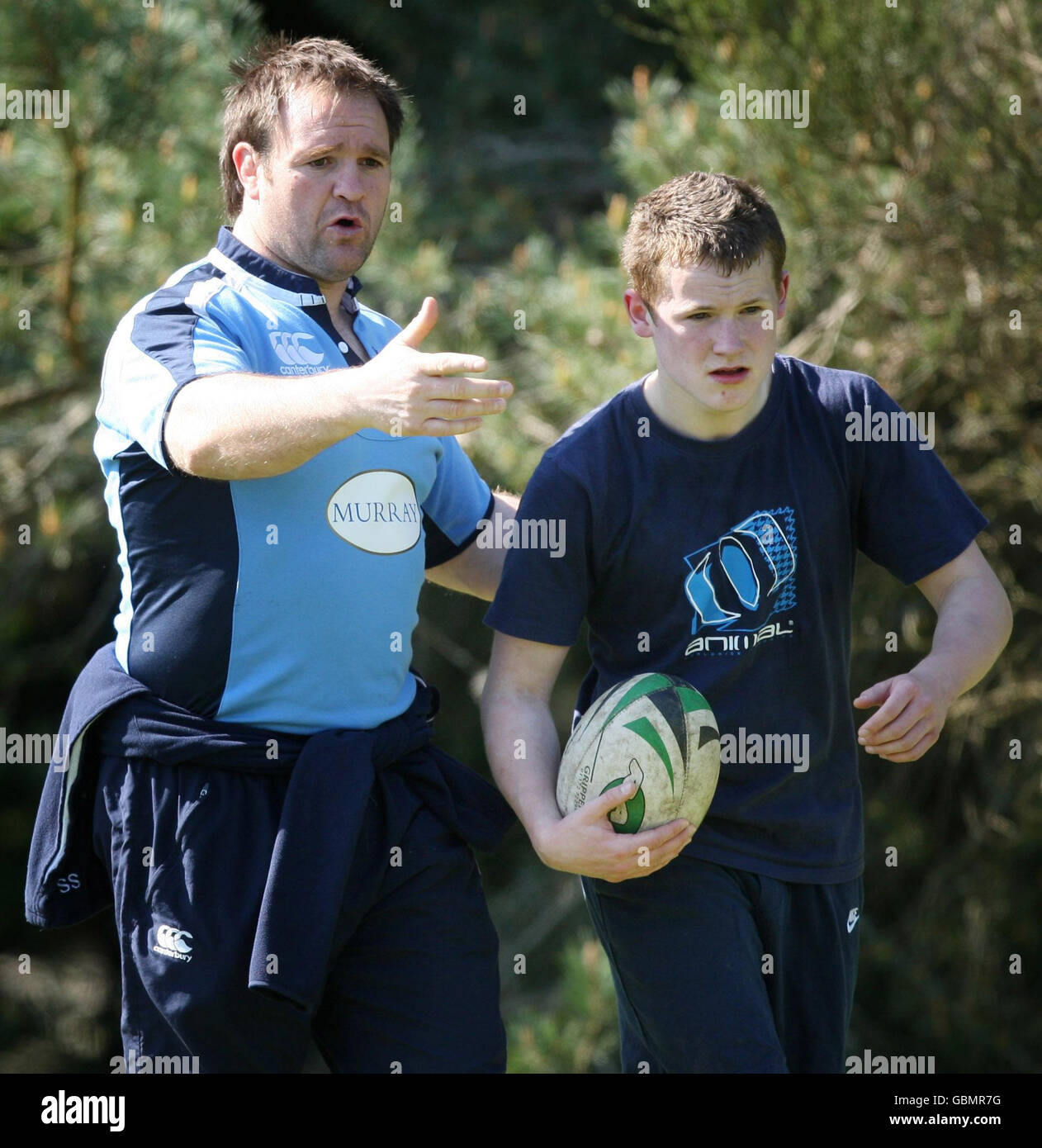 Rugby Union - Stevie Scott coaching Master Class - Aboyne Academy ...