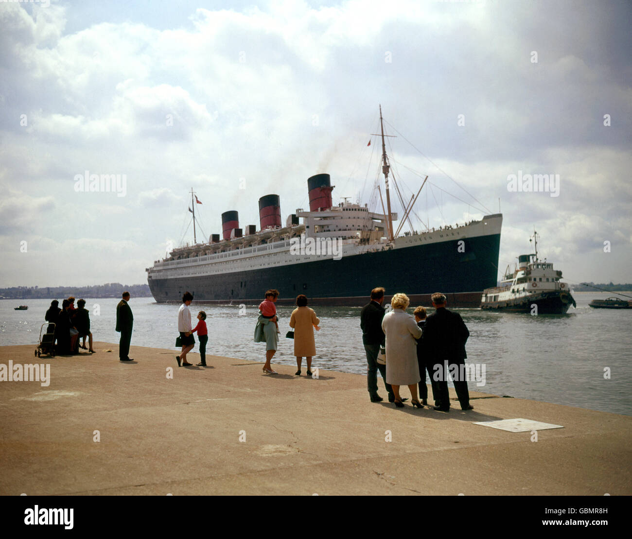 Transport - Cruiser - Queen Mary - 1967 Stock Photo - Alamy