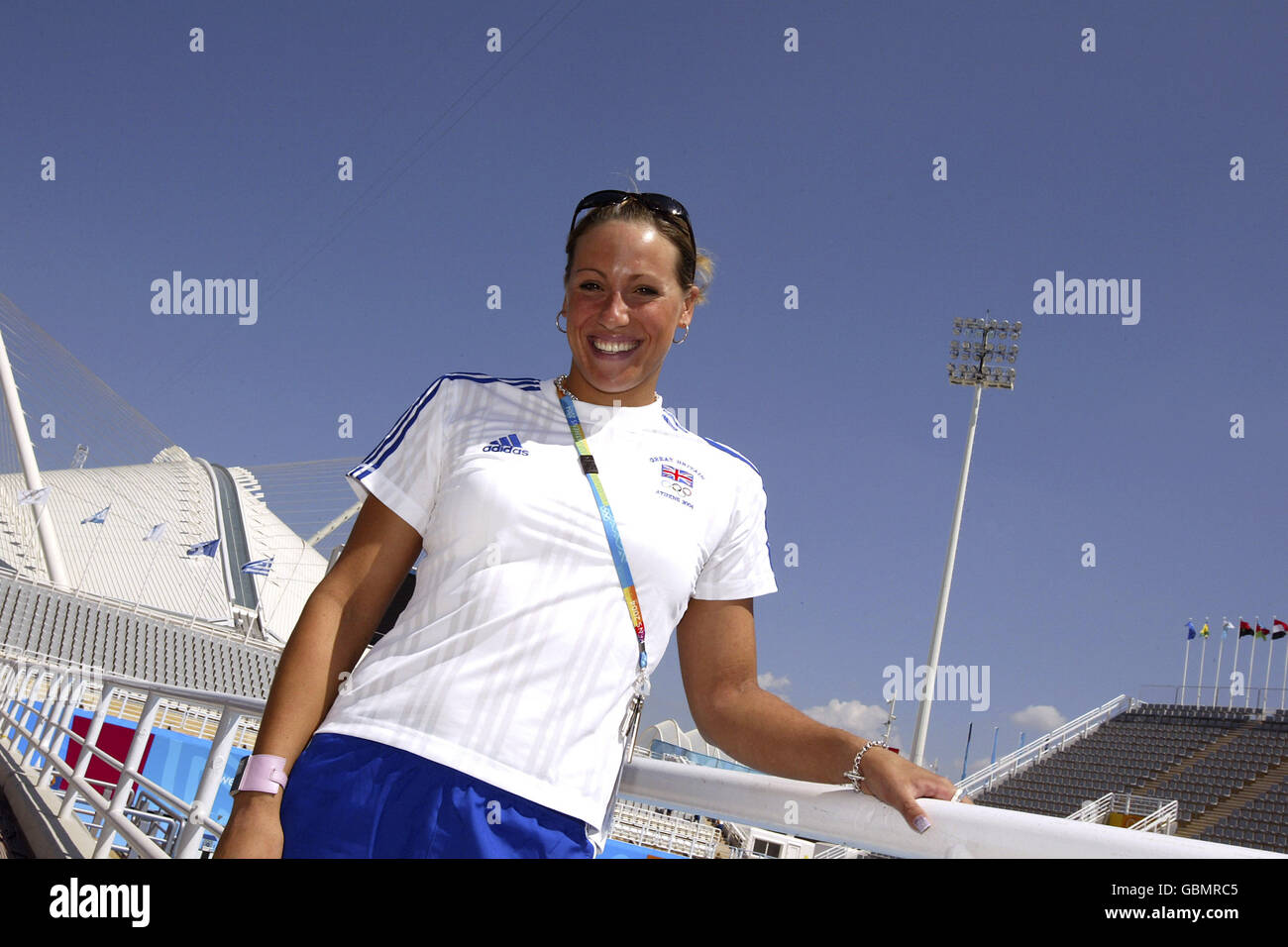Great britain swimmer sarah price at the olympic aquatic centre hi-res ...