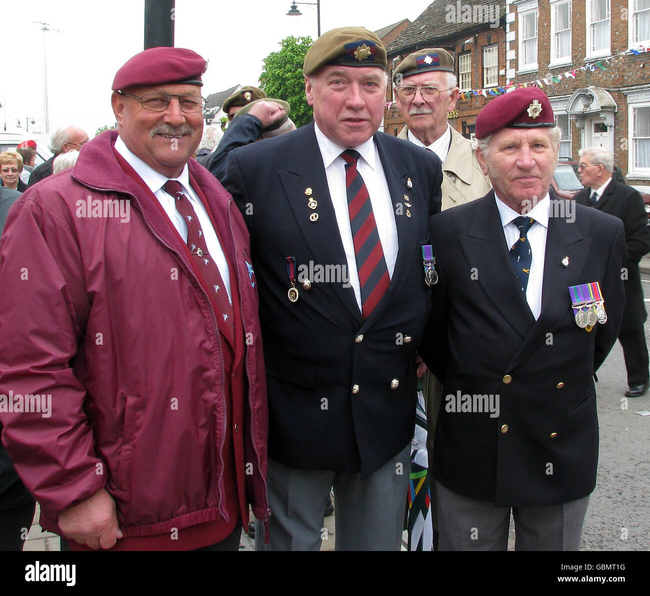 Veteran air dispatchers (left to right) Satch Comley, 61, James Archer ...