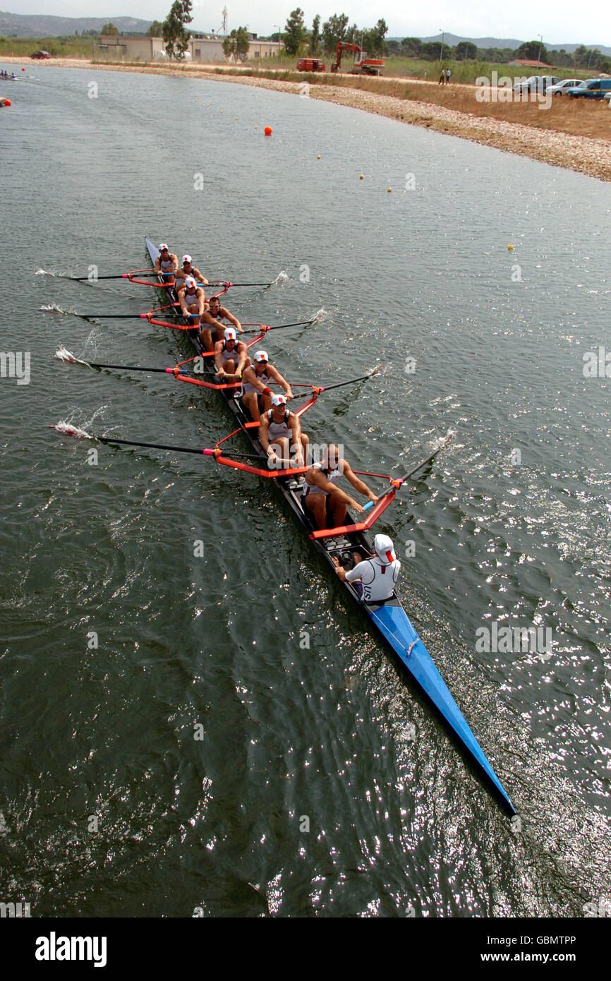 (L-R) USA's Jason Read, Wyatt Allen, Chris Ahrens, Joseph Hansen, Matt ...