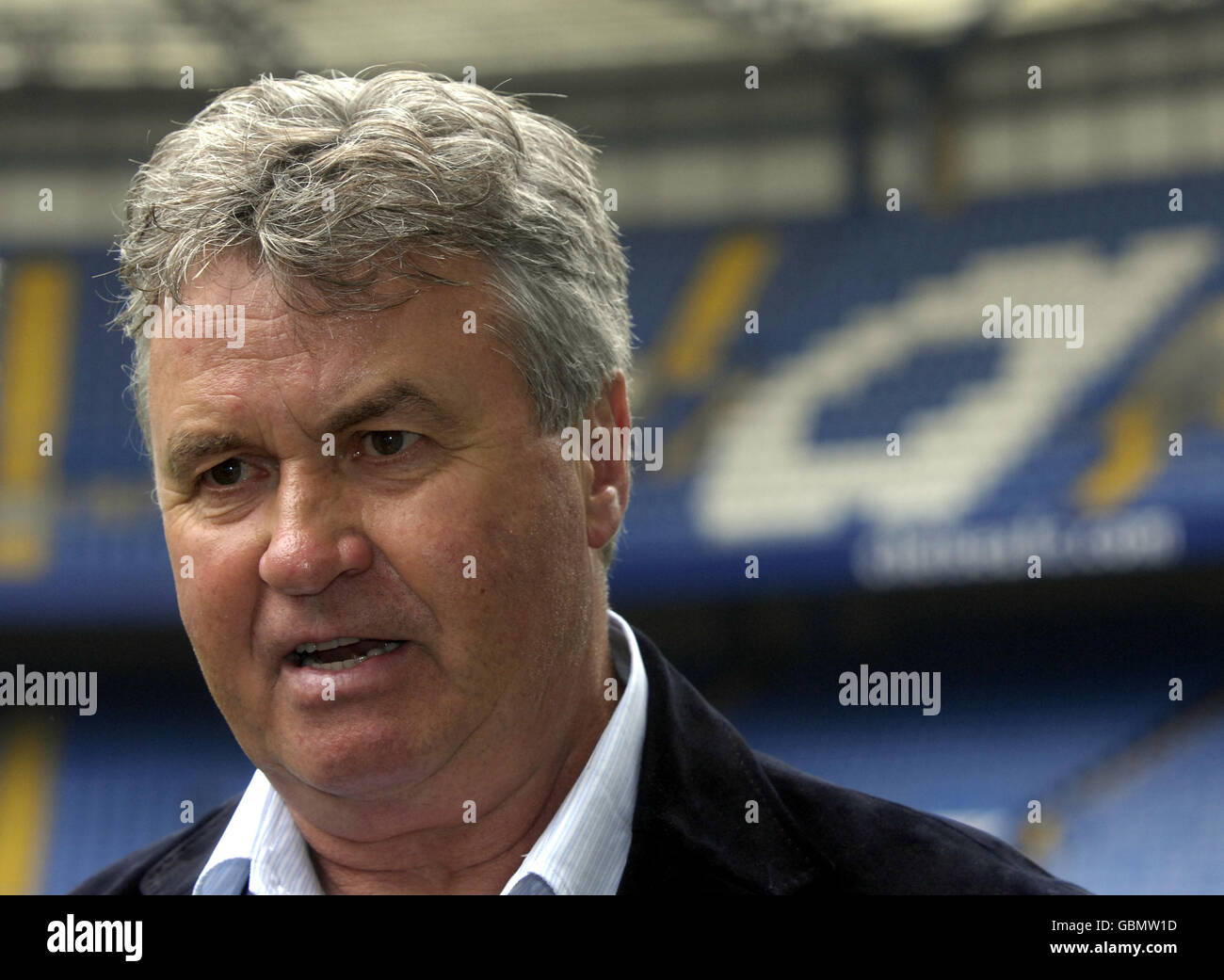 Guus Hiddink - stock Stock Photo - Alamy