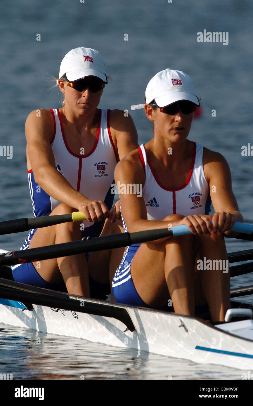 Rowing olympic games 2004 lightweight double sculls heat three hi-res ...